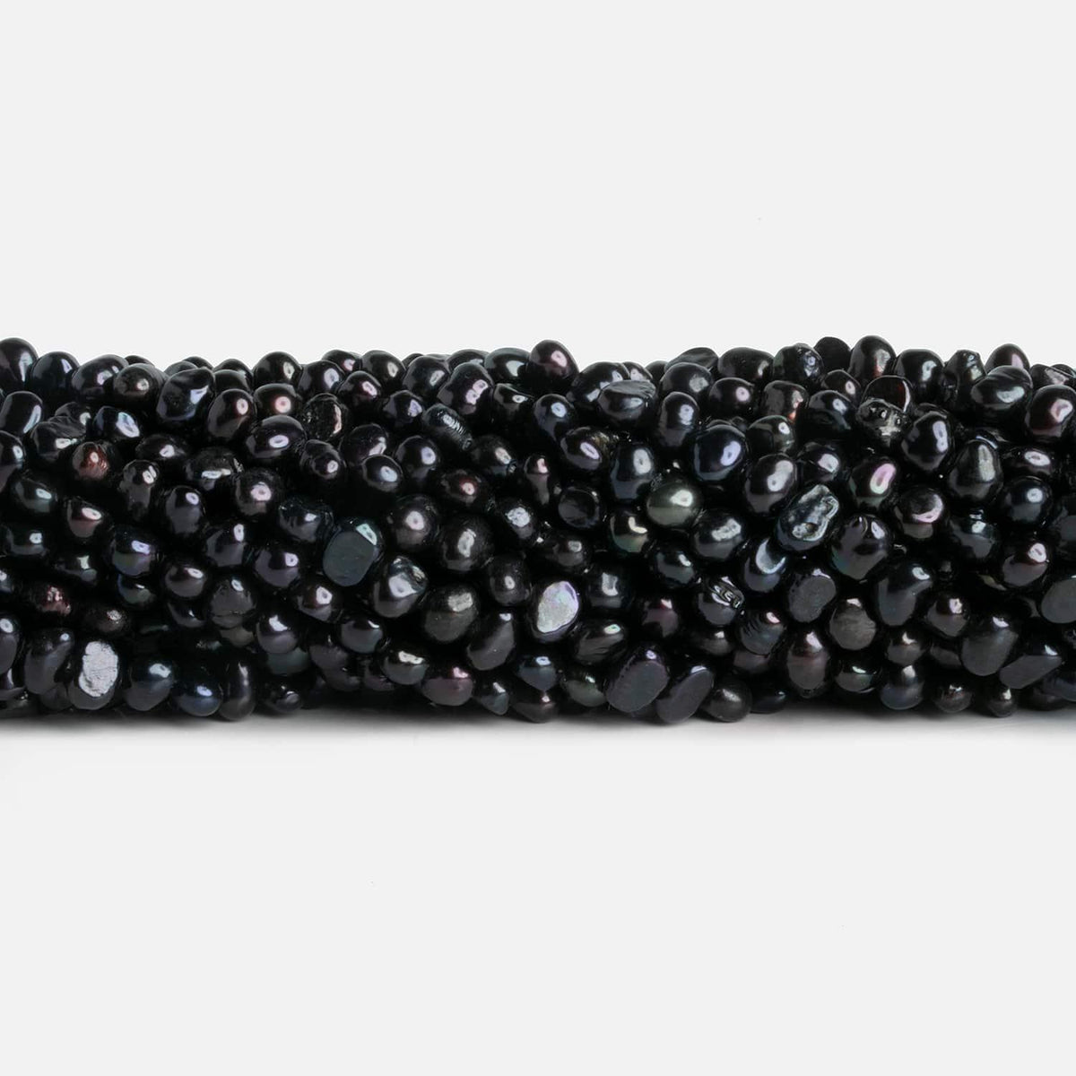 Buy 12mm Lava Red Top Drilled Ringed Baroque Pearls, 15 inch Online ...