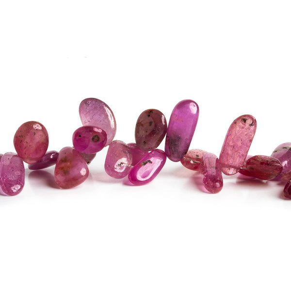 Ruby Plain Nuggets 8 inch 55 beads – The Bead Traders