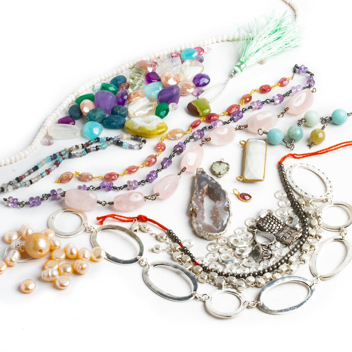 Slivers of Silver Inspiration Pack – The Bead Traders